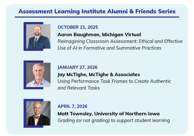 ALI Alumni and Friends 2025-26 - Michigan Assessment Consortium